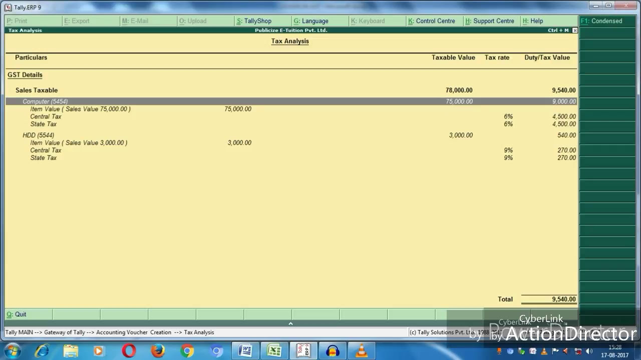 GST Accounting Entry Part- 2 - YouTube