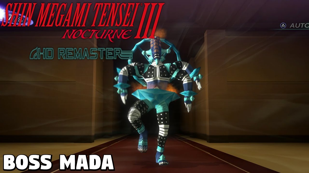 Shin Megami Tensei 3 Nocturne HD REMASTER - Boss Mada - YouTube