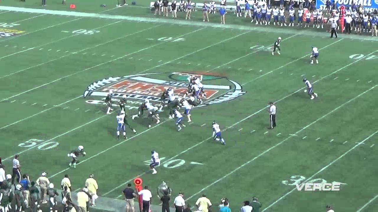 James Cook -Miami Central -RB-Class of 2019 vs. Armwood-State Title ...