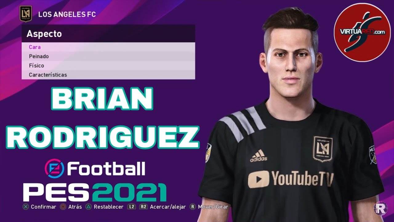 PES 2020 - COMO HACER A BRIAN RODRIGUEZ |iamRubenMG| - YouTube