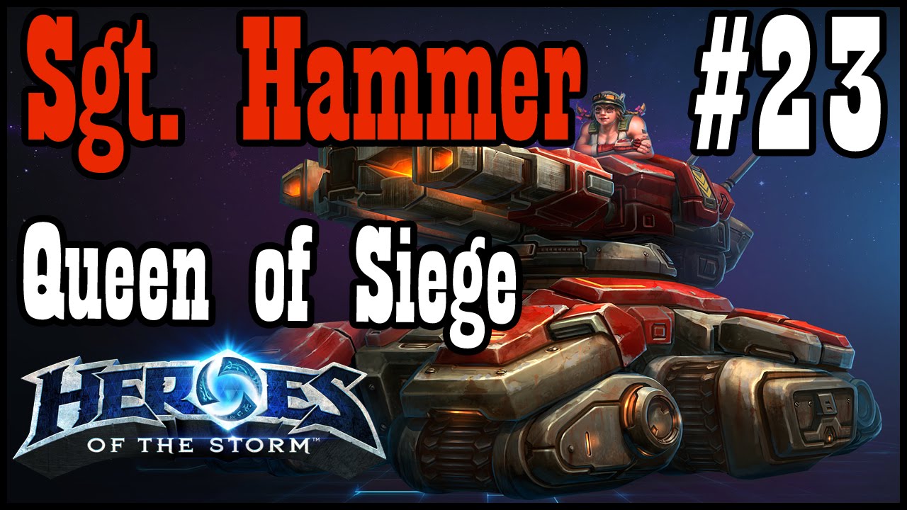Sgt. Hammer Hero League (Heroes of the Storm, Gameplay, 1080p HD) - YouTube
