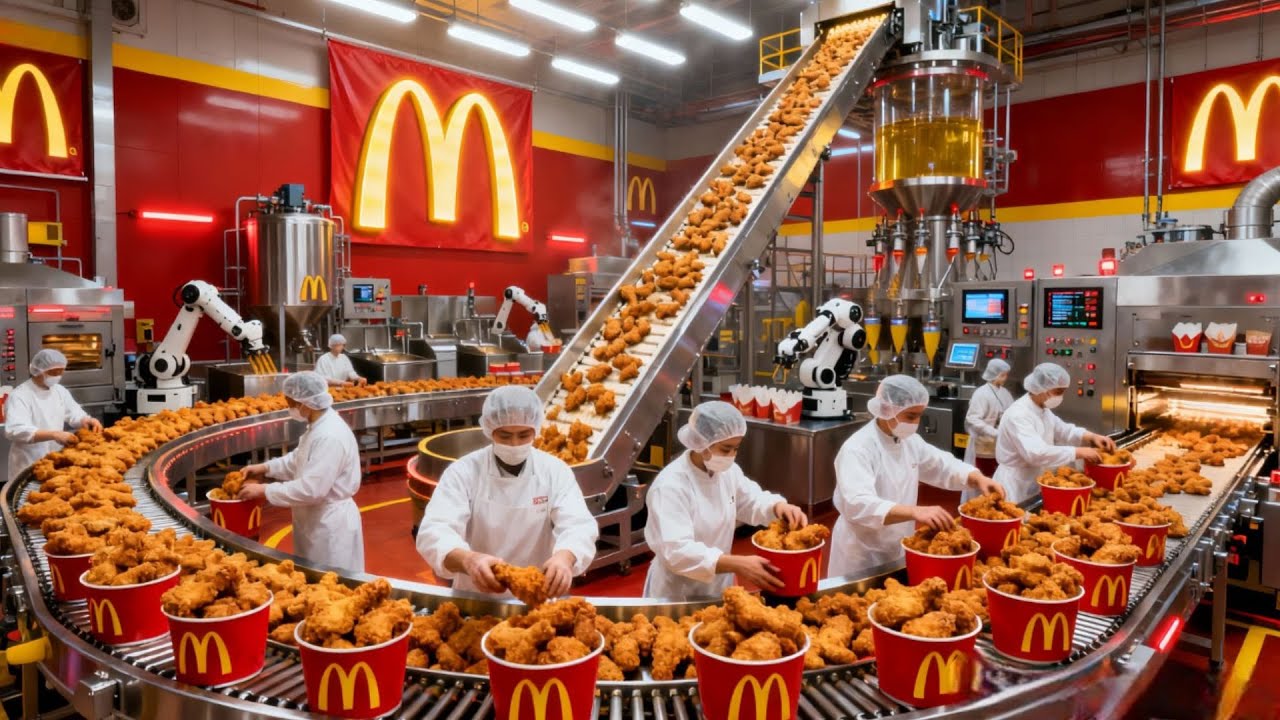 Inside the McDonald's Factory: The entire production and marketing ...