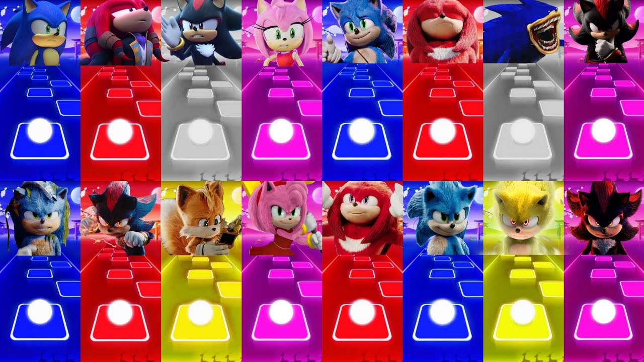All Character Megamix || Sonic Prime ⛔️ Knuckles ⛔️ Shadow ⛔️ Amy ⛔️ ...
