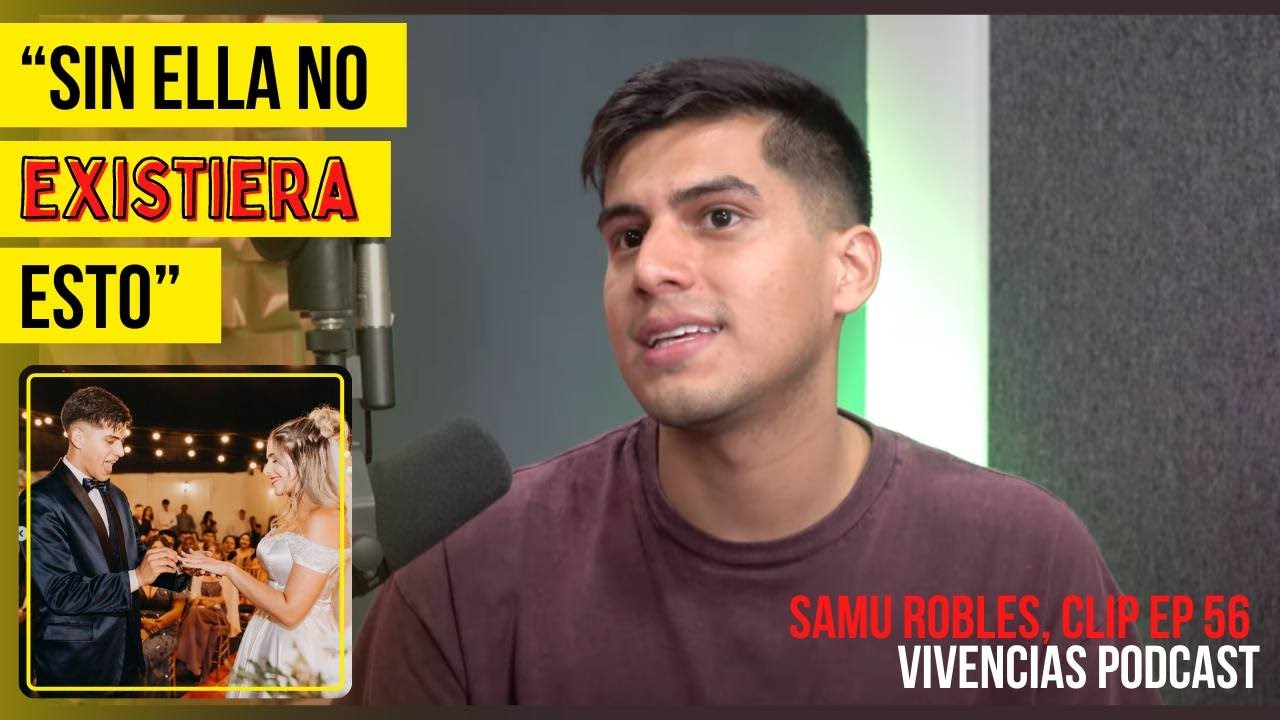 Lo que hago, no lo hubiera hecho sin mi esposa" Samu Robles, cantante y ...