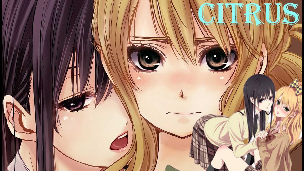 CITRUS Yuzu and Mei Ending Kiss #Anime #yuri - YouTube
