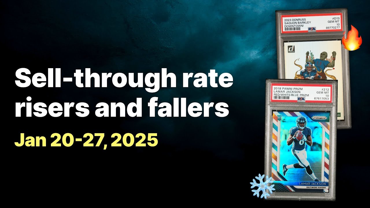 Top 3 Sell Through Rate Risers & Fallers | Jan 20-27, 2025 - YouTube