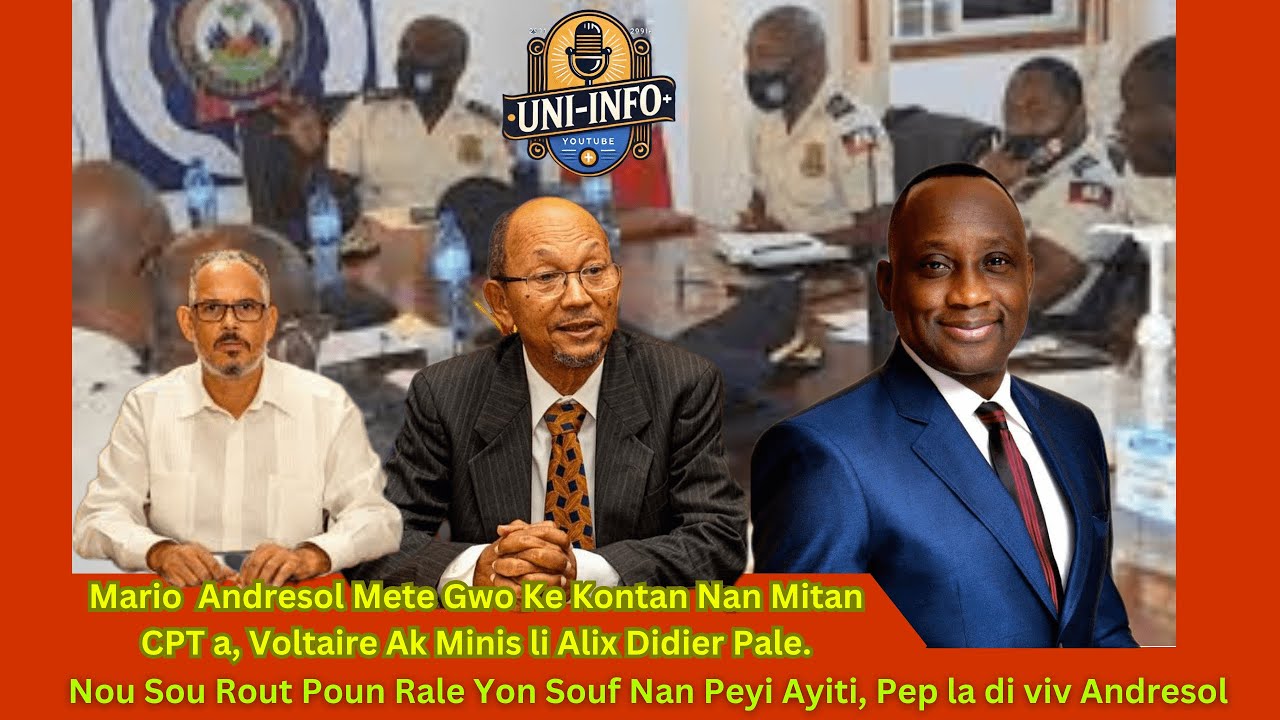 Nap resi rale yon souf Mario Andresol Fe ke Voltaire Ak Alix Didier kontan, gwo kontantman nan ...