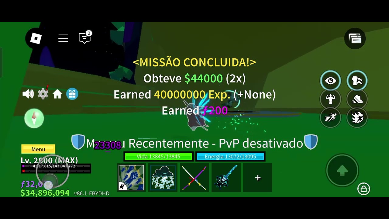 COMBO DE RUMBLE V2 BLOX FRUITS - YouTube