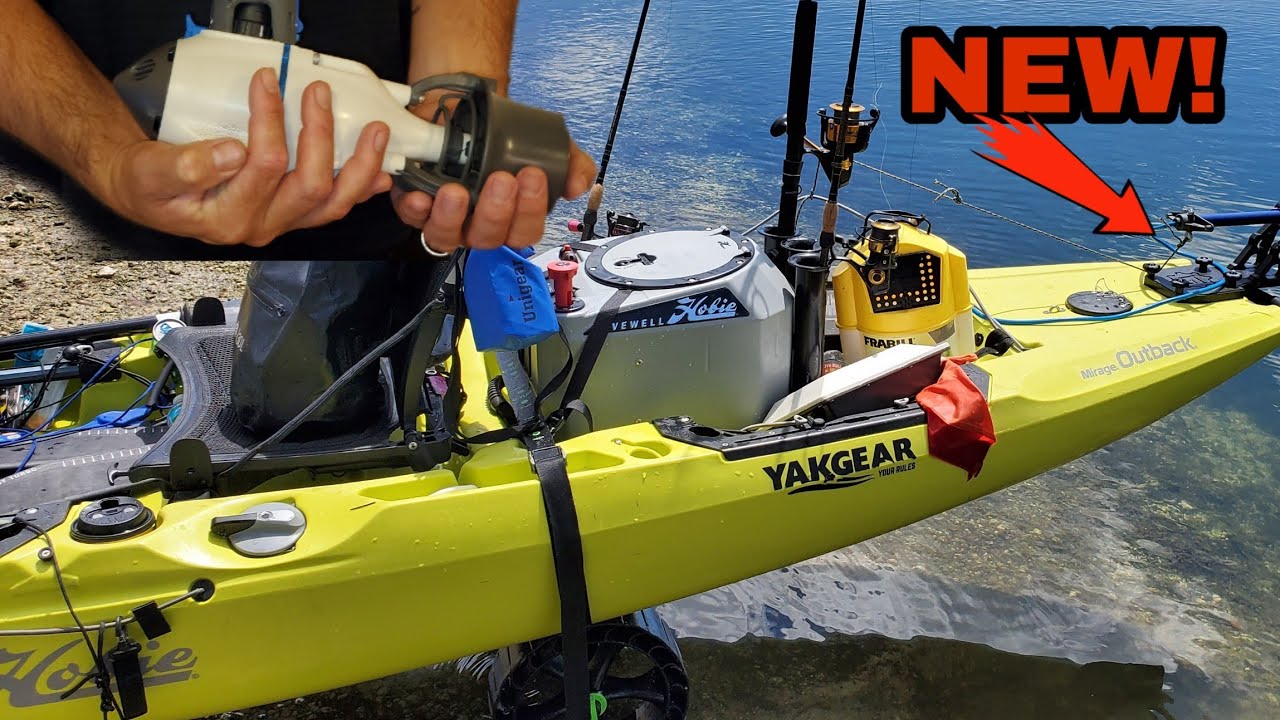 Amazing Bixpy JET Fishing NEW MOUNT, Drone Shots, Cuda and Hobie ...