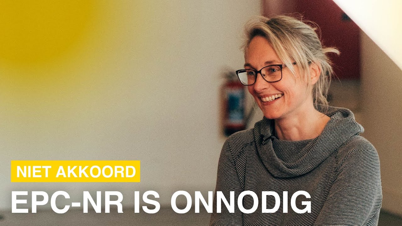 STELLING: EPC NR is onnodig | Barbara Wauman, VEKA - YouTube