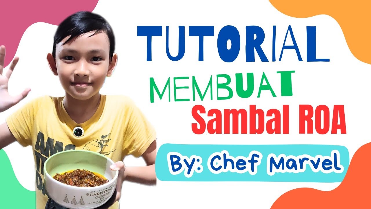 RAVIVEL: TUTORIAL CARA MEMBUAT SAMBAL ROA KHAS MANADO | By: Chef Marvel ...