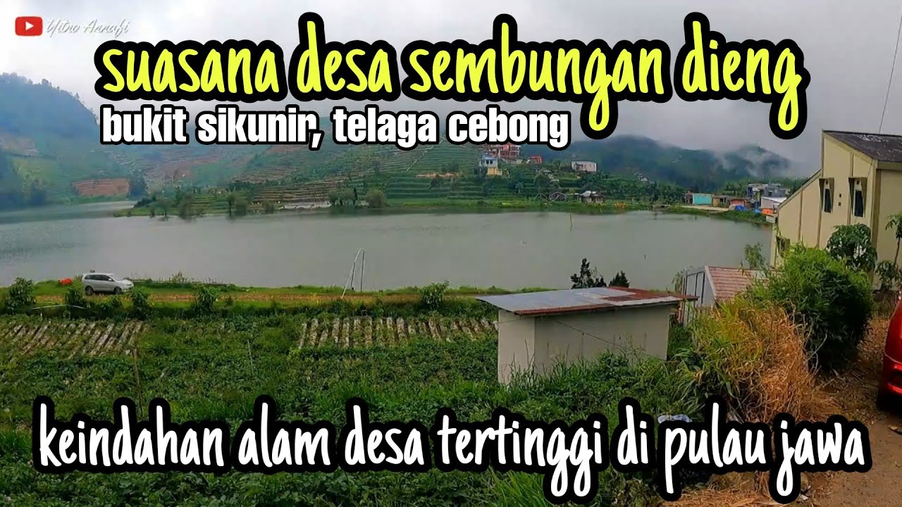 Suasana Desa Sembungan Desa Tertinggi Di Pulau Jawa, Sikunir Dieng ...