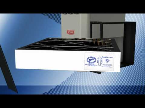 Change Your Standard 4-inch Pleated Filter - YouTube