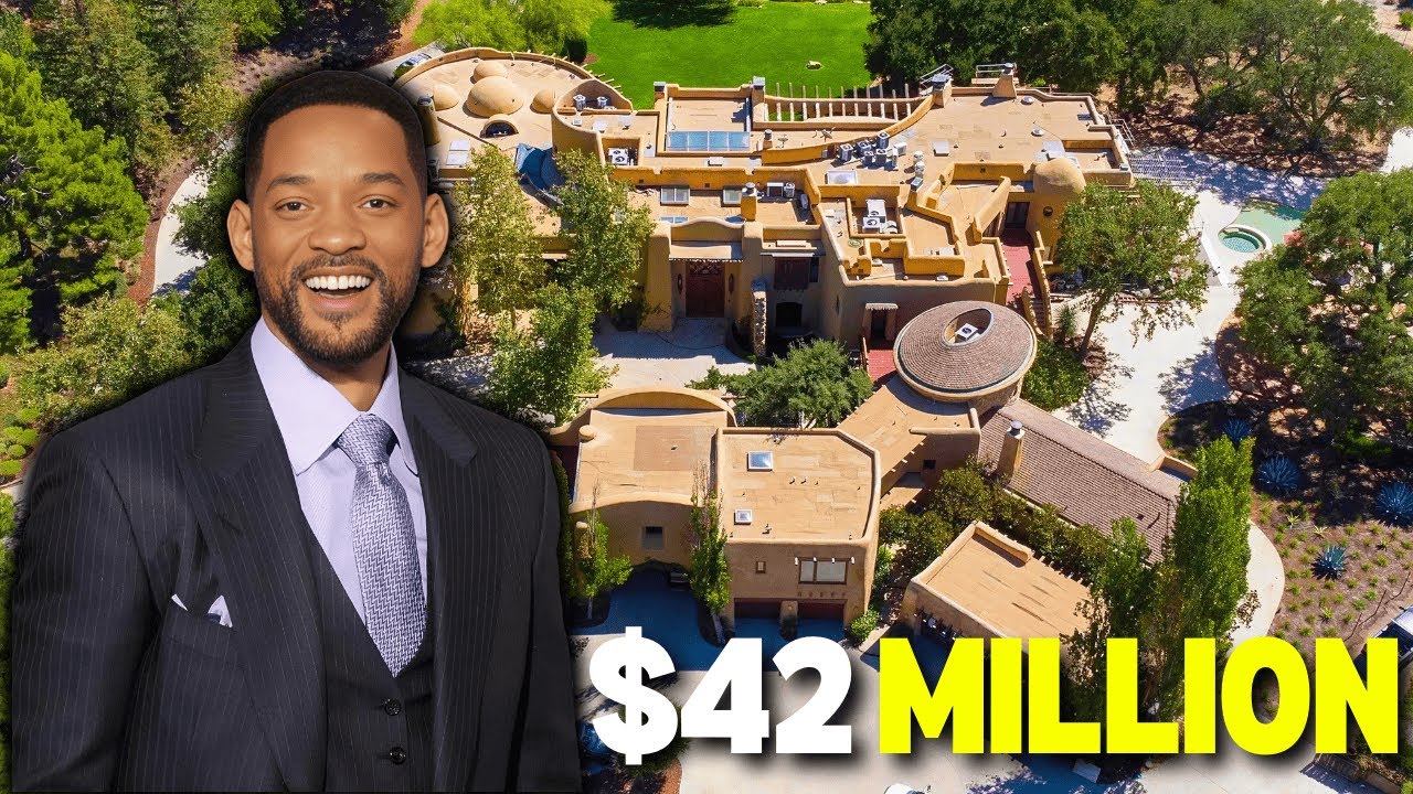 Will Smith’s $42 Million Calabasas Mansion: A Luxury Dream Home - YouTube