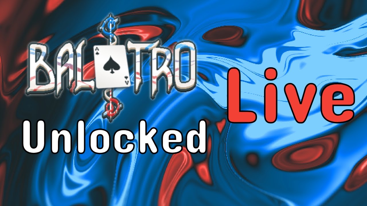Chill Balatro Stream - Balatro Live - YouTube