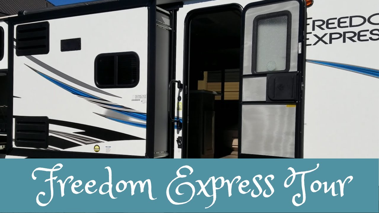 Our Freedom Express 320BHDSLE Camper Tour - YouTube