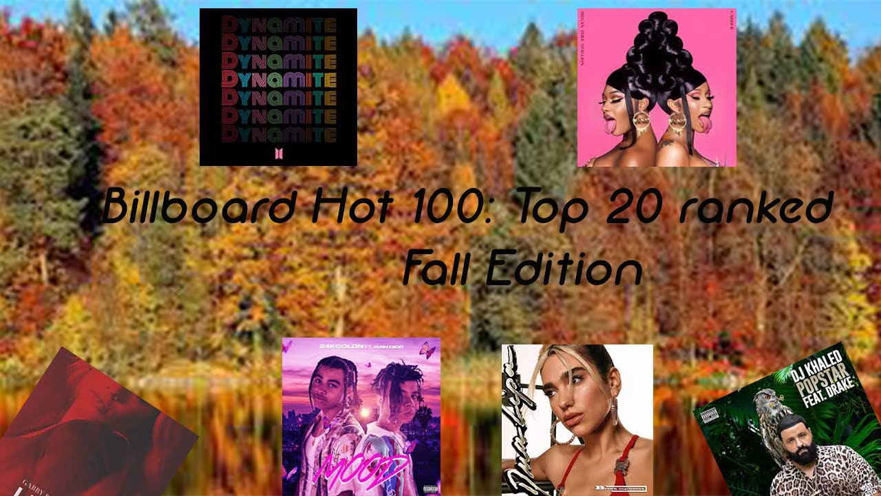 Billboard Hot 100: Top 20 ranked (Fall Edition) - YouTube