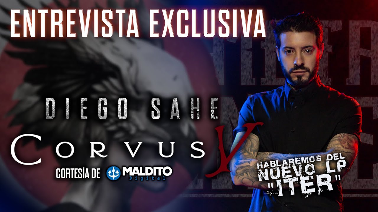 Entrevista a Diego Sahe de Corvus V 🇪🇸 | Repasamos su nuevo LP 2024 "Iter" | Metal Index - YouTube