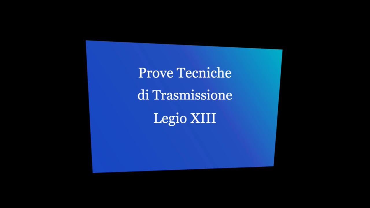 Live stream di Legio XIII Roma - YouTube