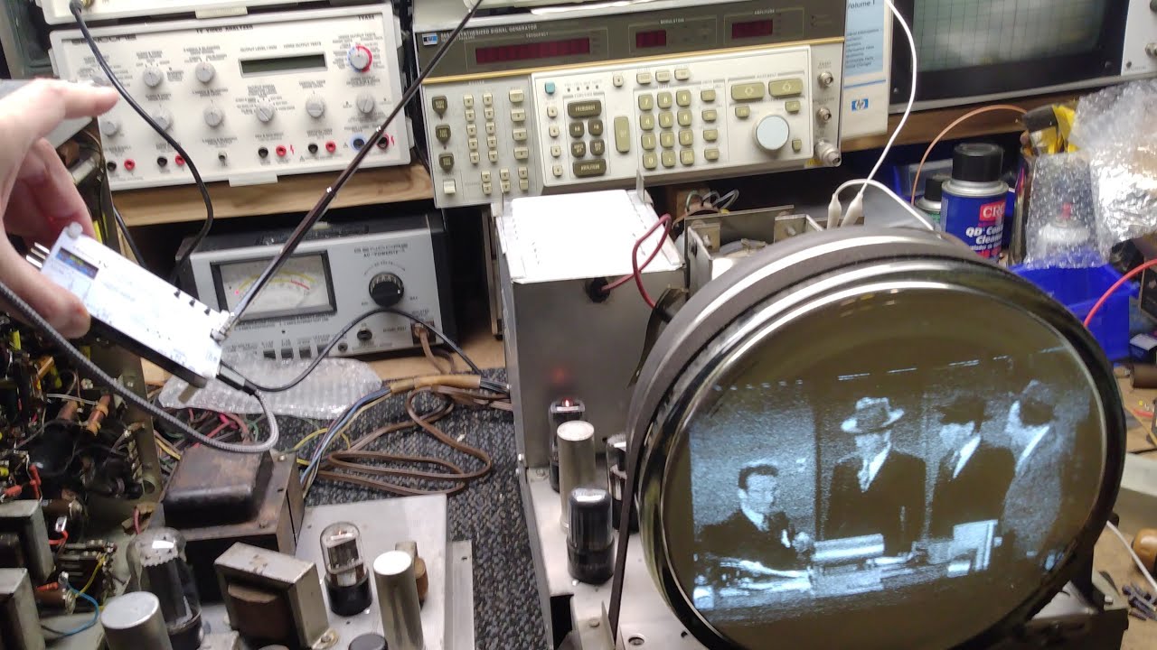 Home TV analog transmitter station - YouTube