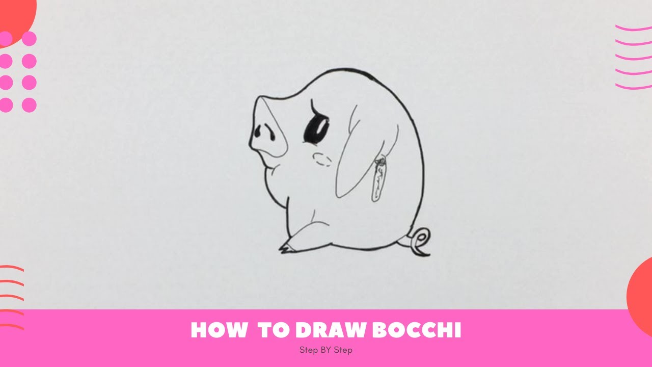 How to Draw Bocchi Easy - YouTube