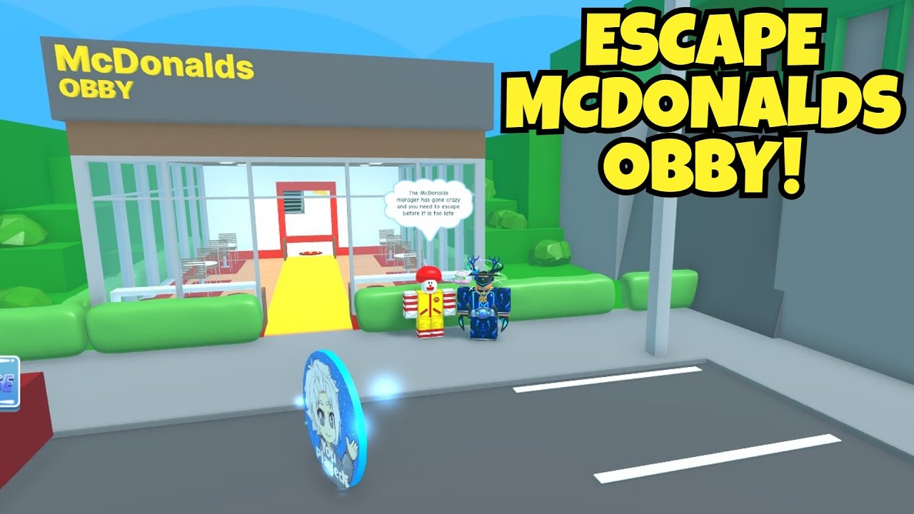 Escape McDonalds Obby! 🍗 in Roblox - YouTube