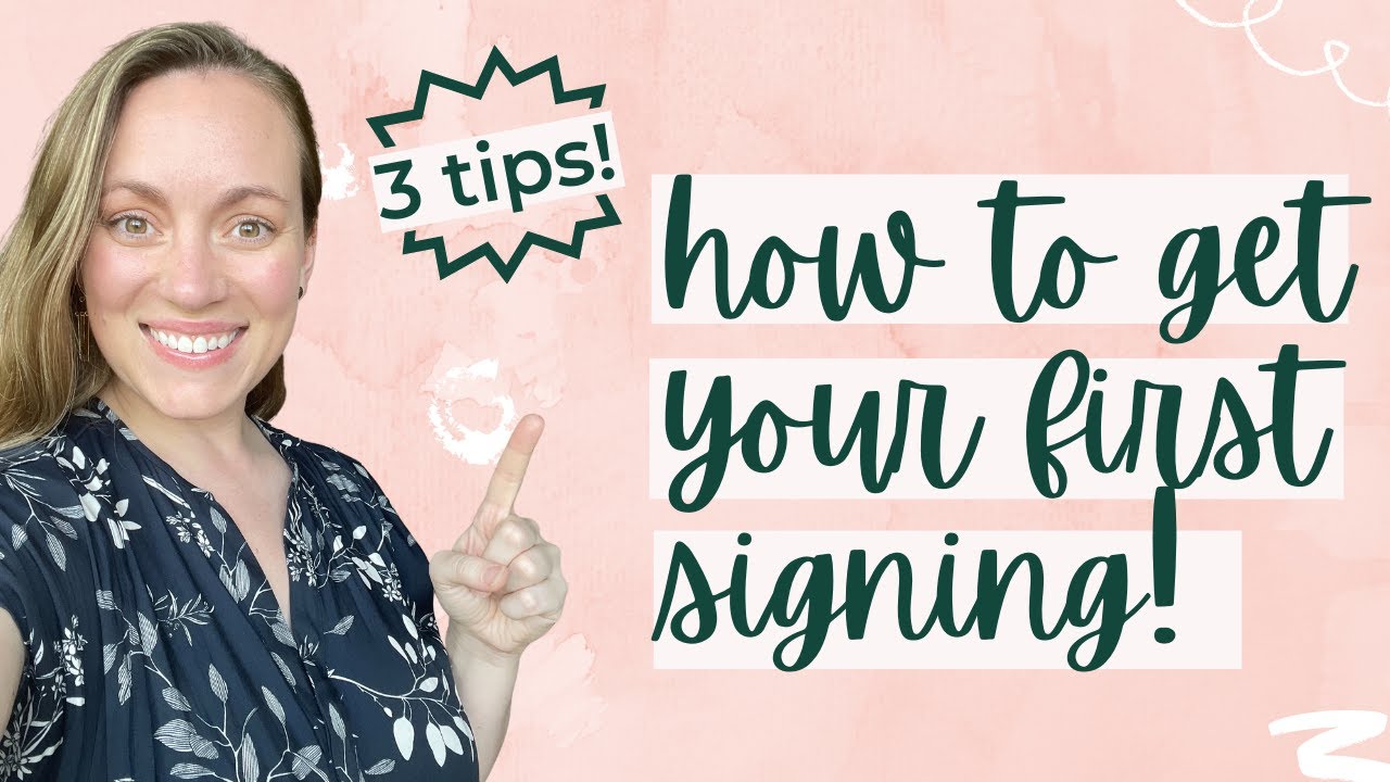 HOW TO GET YOUR FIRST LOAN SIGNING APPOINTMENT! 3 EASY TIPS! - YouTube
