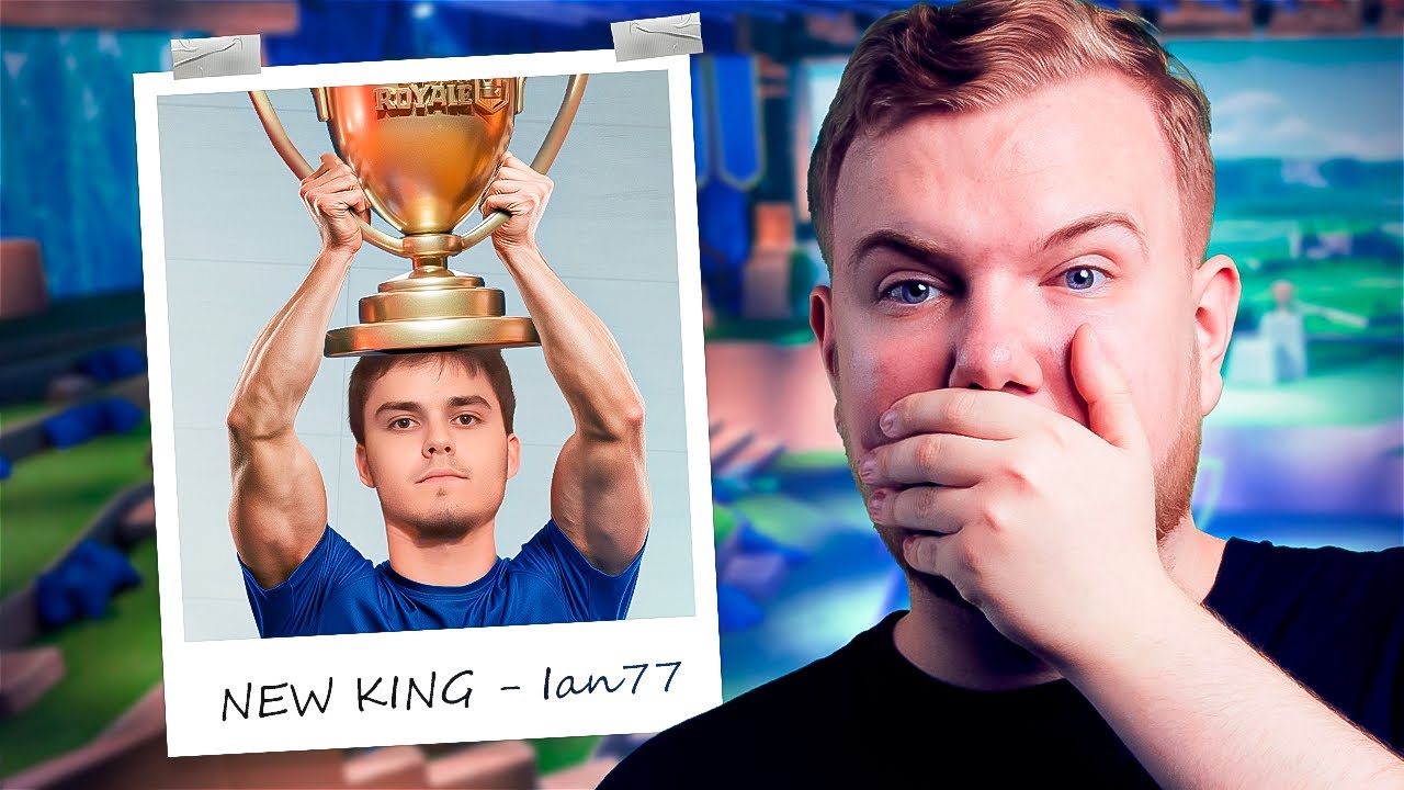 IAN77 IS THE NEW KING OF CLASH ROYALE 🏆 - YouTube