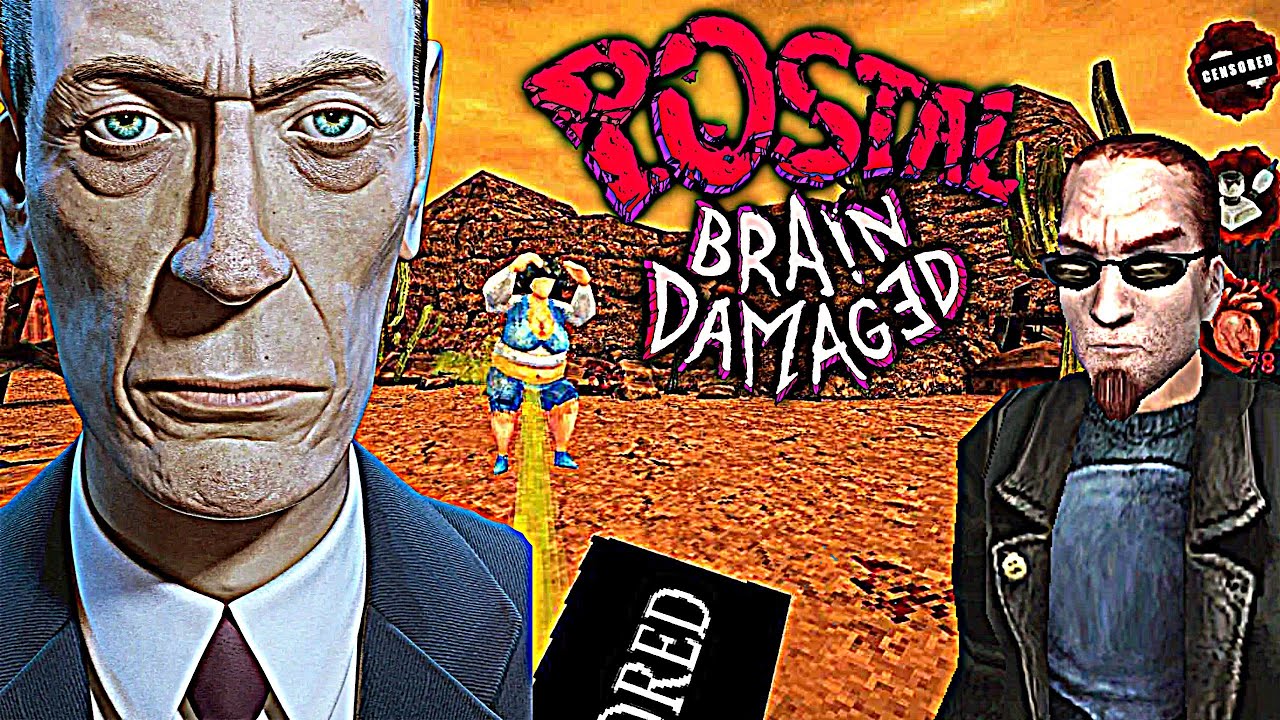 G-Man Gaming TV plays POSTAL BRAIN DAMAGED **Speedrun!** - YouTube