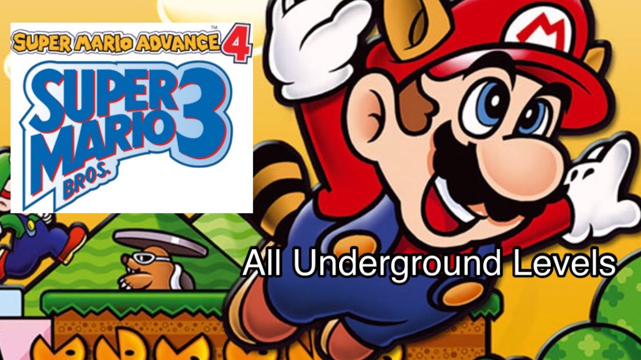 Super Mario Bros 3 All Underground Levels - YouTube