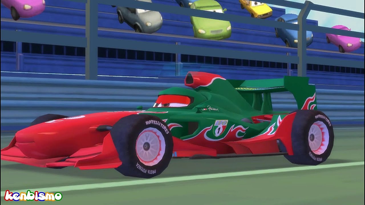 Francesco Hotrod race at Mountain Run, Cars 2 The Video Game PC ...