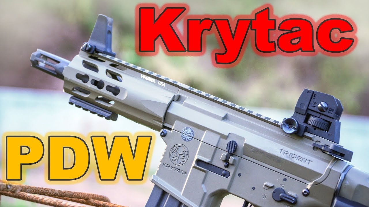 Krytac Trident MK2 PDW M4 Airsoft Review GsP Airsoft - YouTube