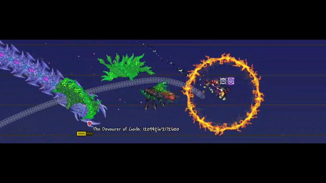 Terraria 1.4.4 calamity mod (master death) ep 18 The Devourer Of Gods ...