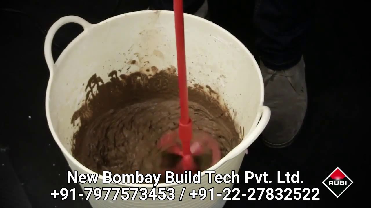 Rubi Rubimix-7 1200 Watt Variable Speed Handheld Mixer for Mortar, Tile ...