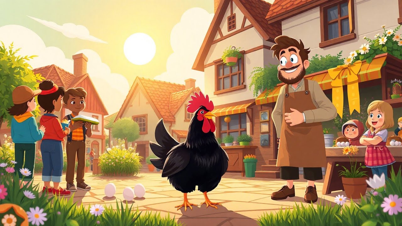 Hickety Pickety My Black Hen | Nursery Rhymes for Babies | Songs for ...