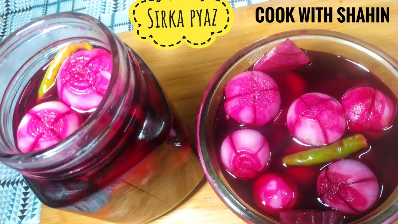 Sirka Pyaz | Restaurant style Vinegar Onions | Pickle Onions | सिरके ...