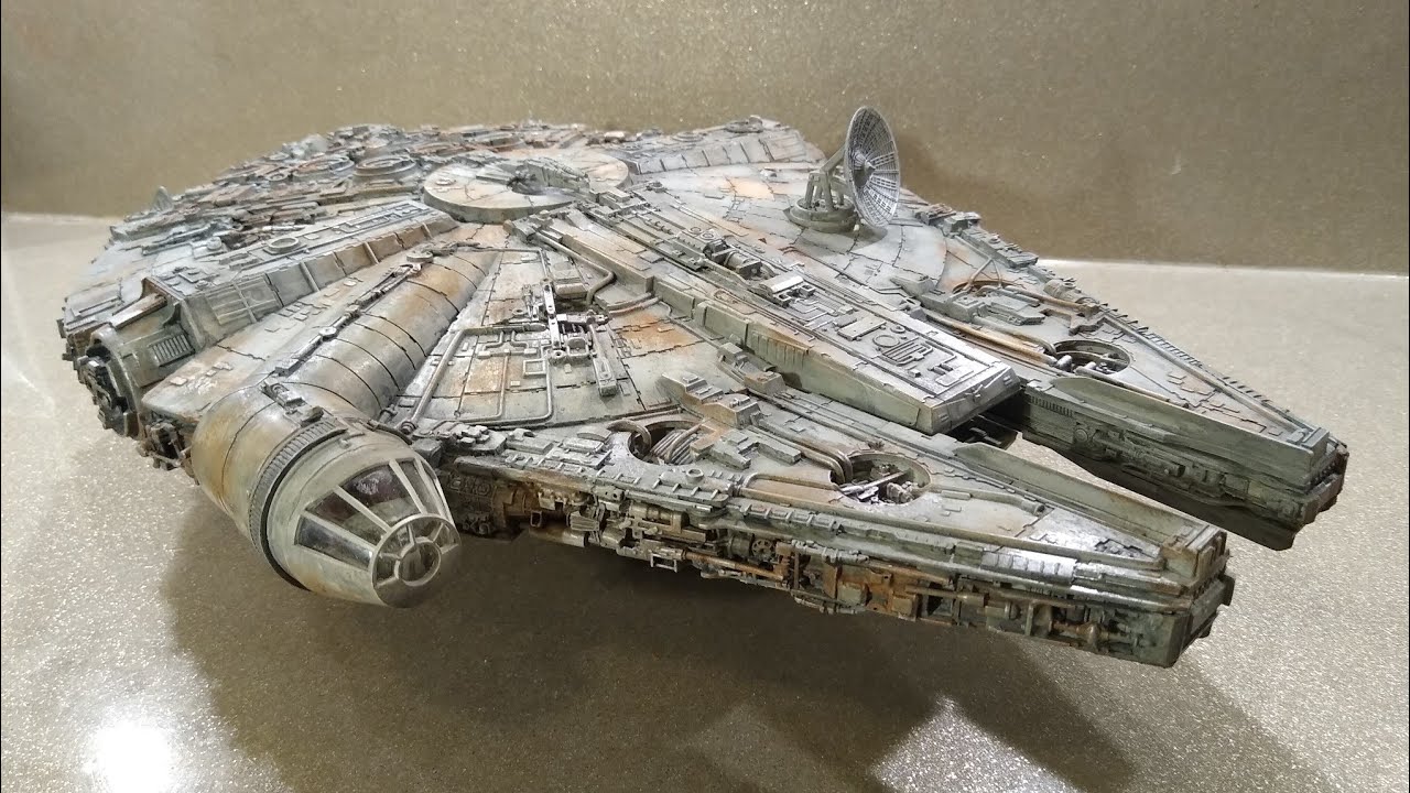 my scratch built starship projects the falcon project part 2 - YouTube