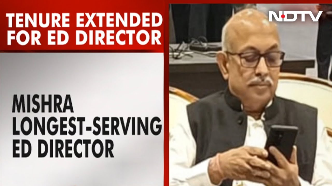 Enforcement Directorate Chief's Tenure Extended For Third Time - YouTube