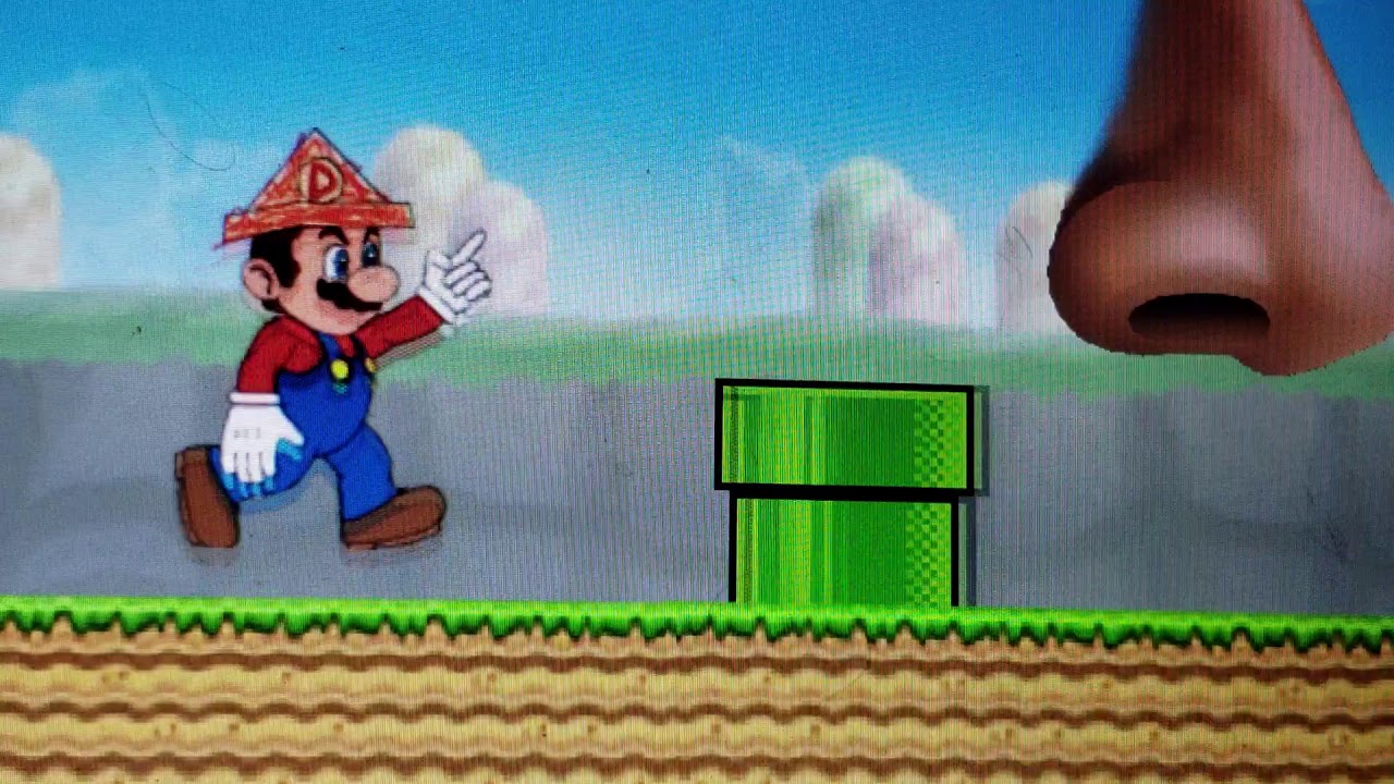 Super Mario smell my finger - YouTube