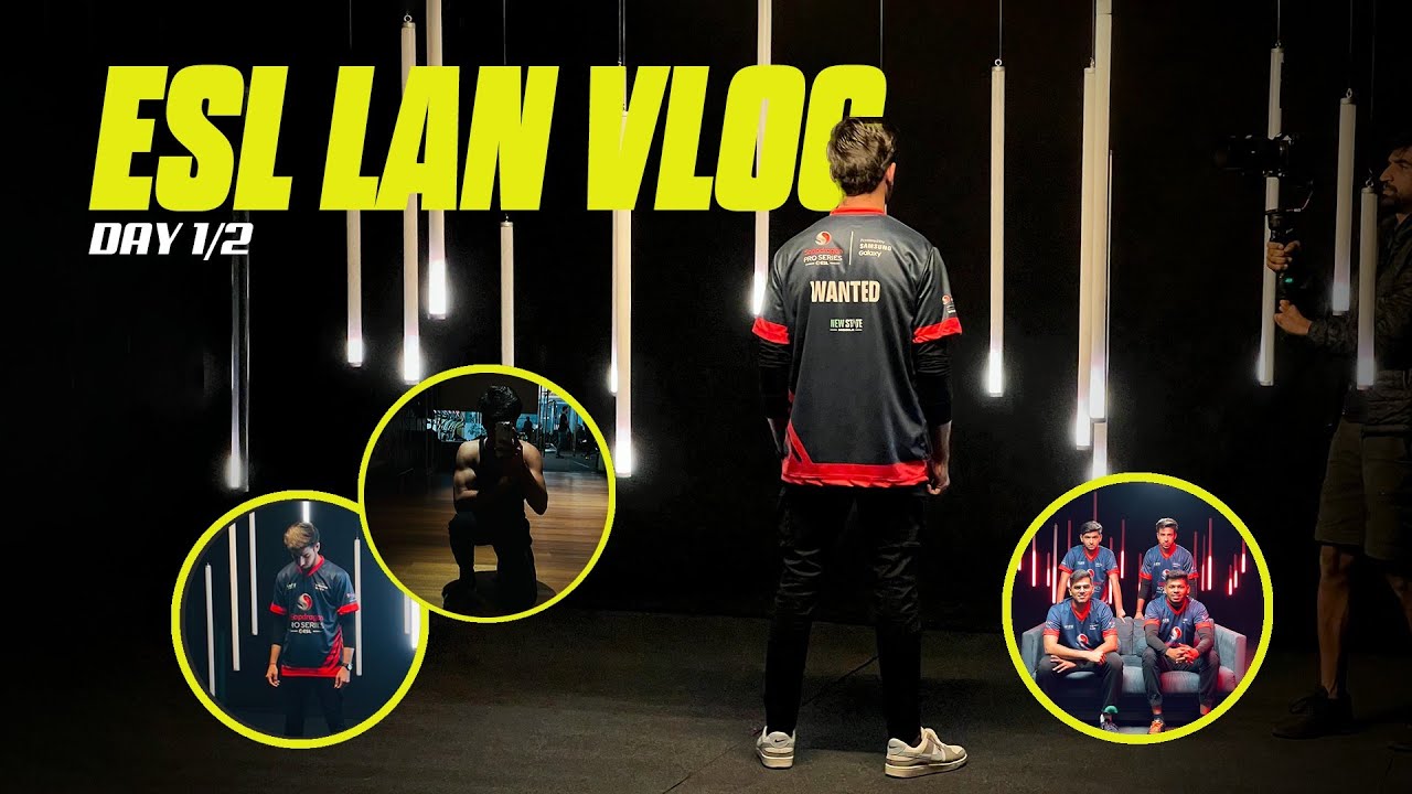 Team WANTED GaminG in an eSports LAN Event | Our Day1/2 in SPS New ...