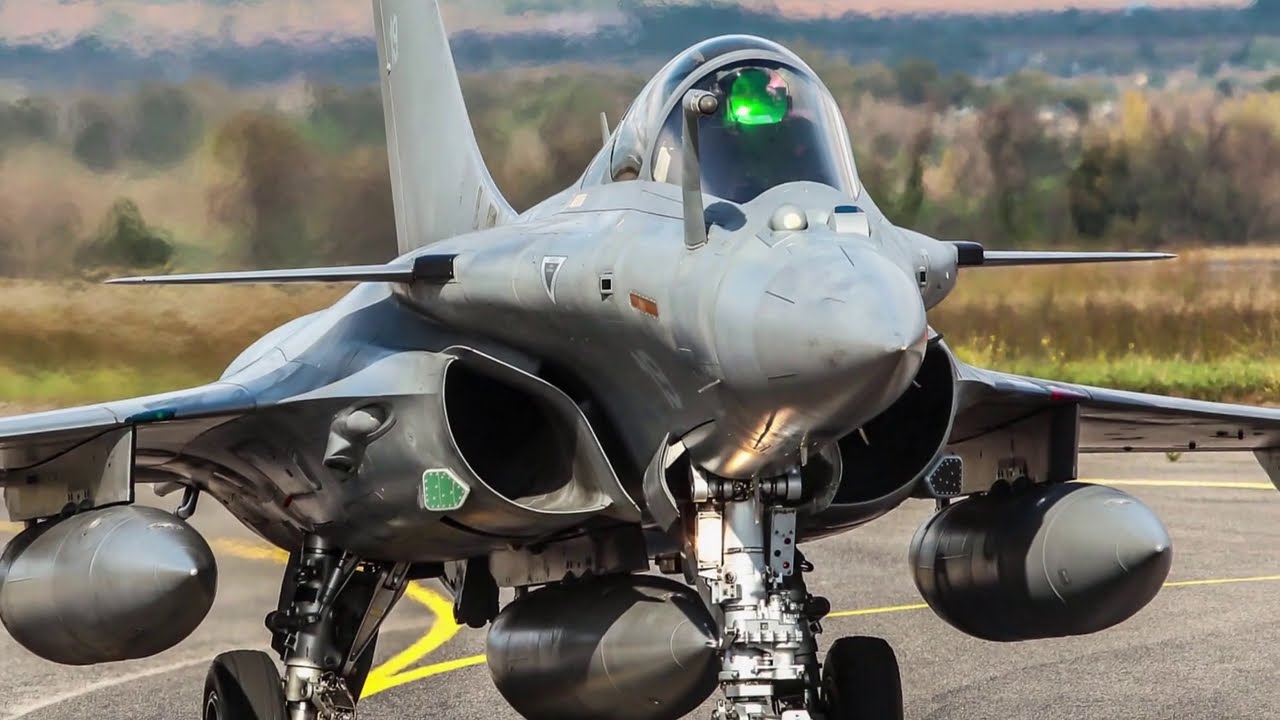 Hellenic F3R Rafale Inbound - YouTube