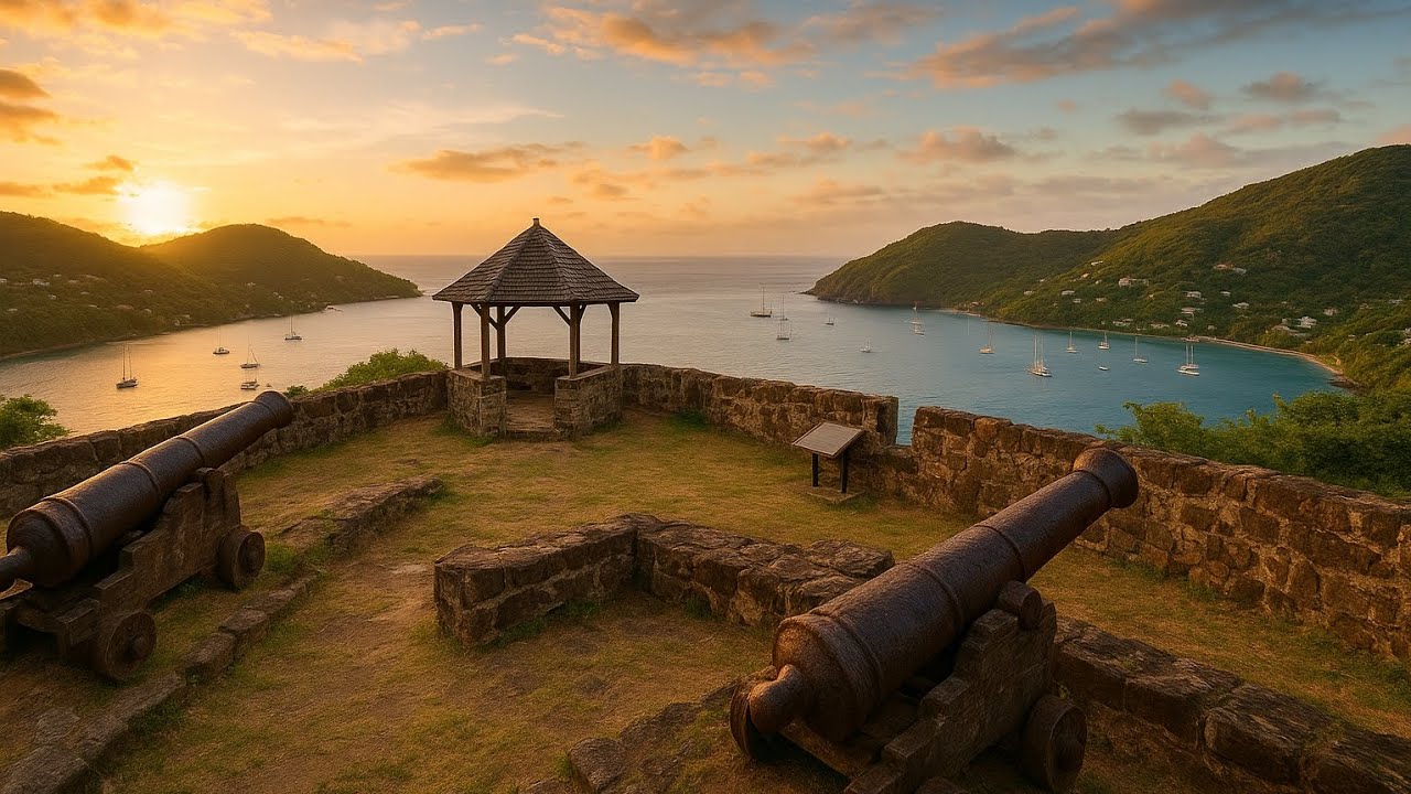 Fort Hamilton Bequia | History & Stunning Views Over Admiralty Bay | St ...