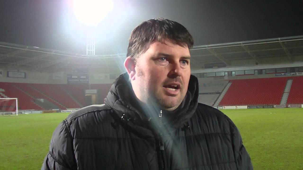 Manager Lee Sanders reacts to Durham's 3-0 defeat to Doncaster Belles ...