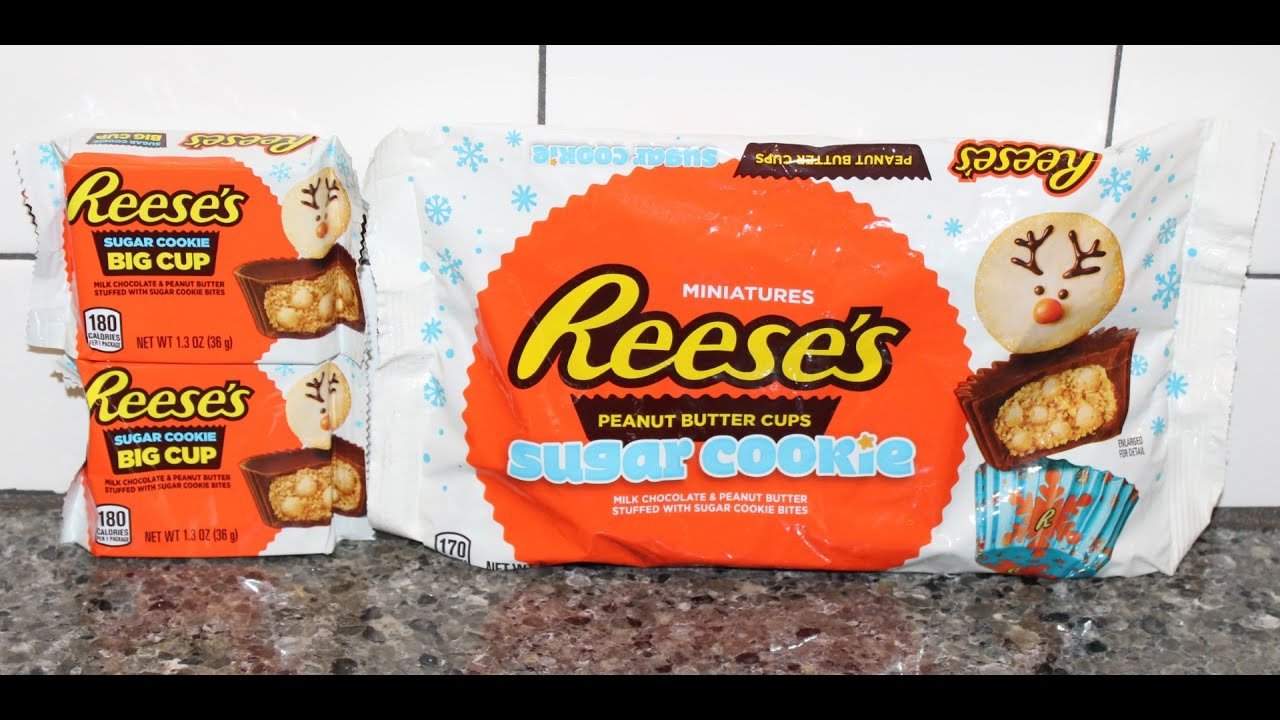 Reese’s Sugar Cookie Big Cup & Miniatures Reese’s Peanut Butter Cups ...