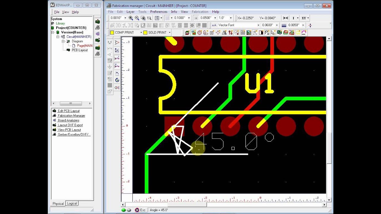 Assigning dimensions in fabrication manager - YouTube