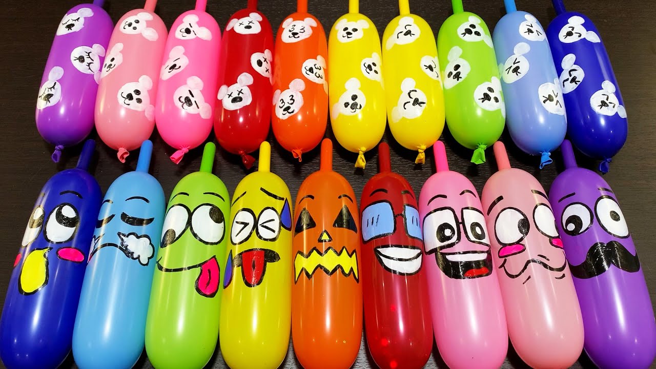 MAKING SLIME WITH BALLOON ! SATISFYING VIDEOS #5425 - YouTube