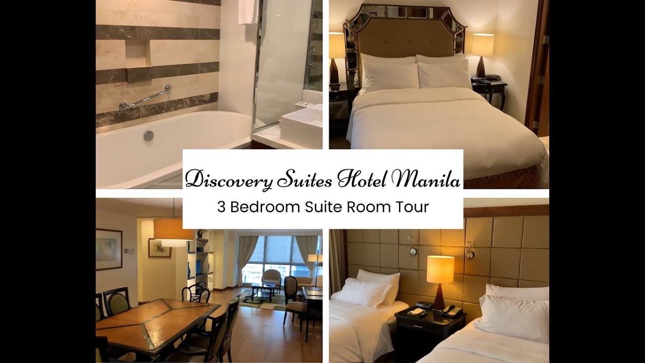 Discovery Suites Hotel Manila | 3 Bedroom Suite Room Tour | April 2022 ...