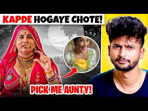 VIRAL INSTAGRAM AUNTY TRENDING SHORT DRESS CONTROVERSY !