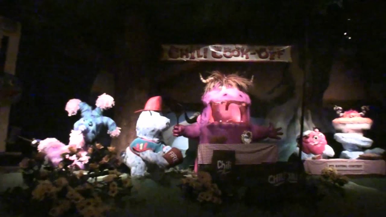 Monster Mansion Dark Ride Onride Ride Through Six Flags Over Georgia ...