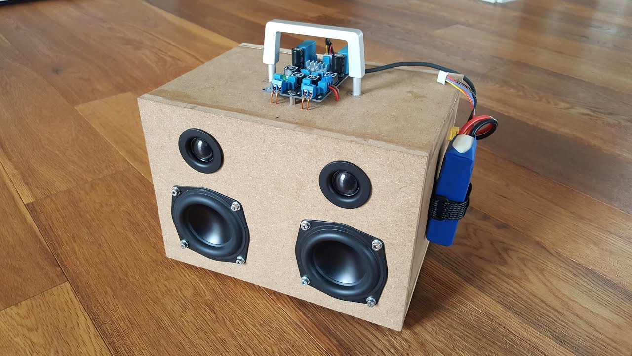 Passive Radiator Boombox - 2 (Dayton Audio) *Update* - YouTube